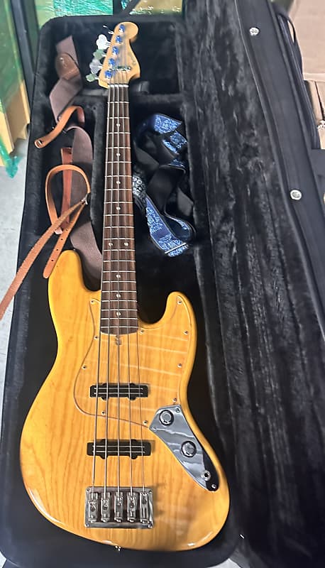 Warmoth custom 5 string Jazz Bass | Reverb