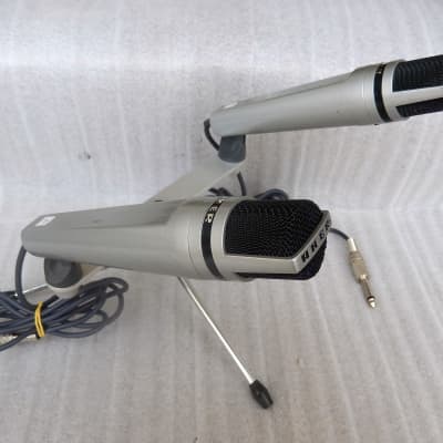 Stereo Pair Uher M534 Dynamic Tubular Directional Microphone | Reverb