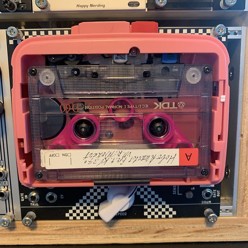 errorinstruments Loopman X Tape Loop Eurorack Module (Pink) | Reverb