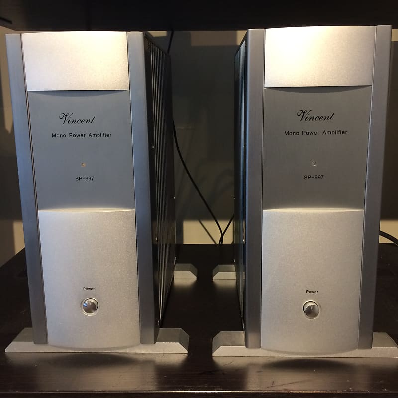 Vincent SP-997 Monoblock Power Amplifiers PAIR Demo Units | Reverb