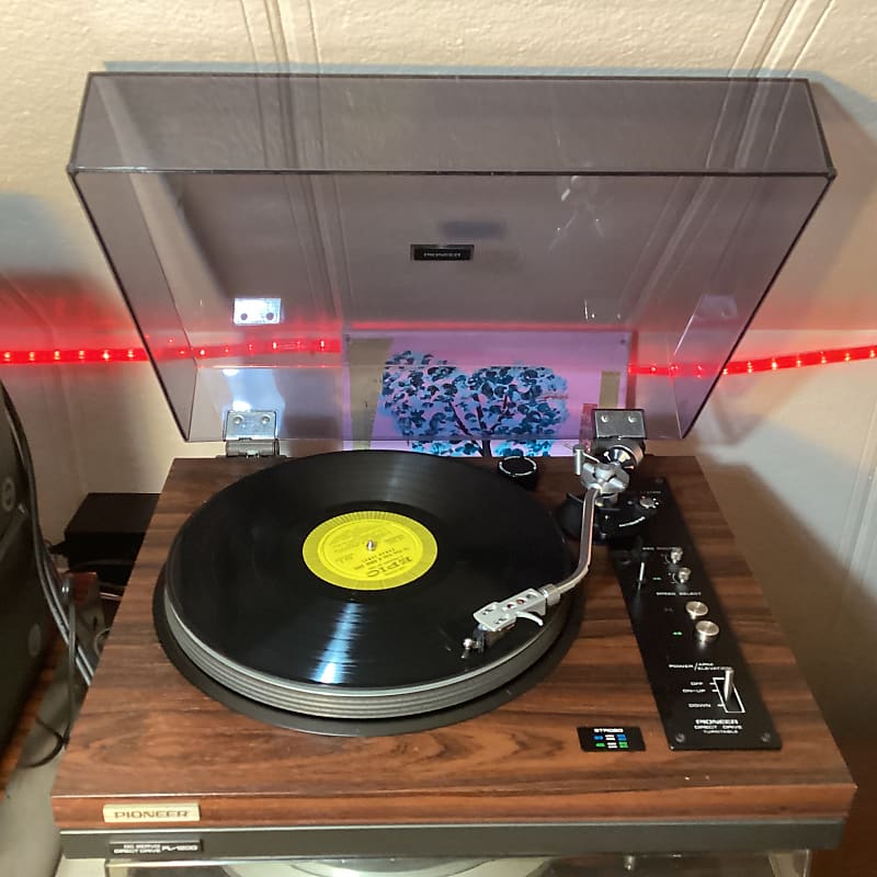 Pioneer PL-1200 ‘72-‘73 - Rosewood/Metal Base | Reverb