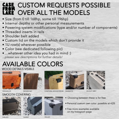 3U Eurorack Case Powered, 84 o 104 hp, modular | Reverb Deutschland