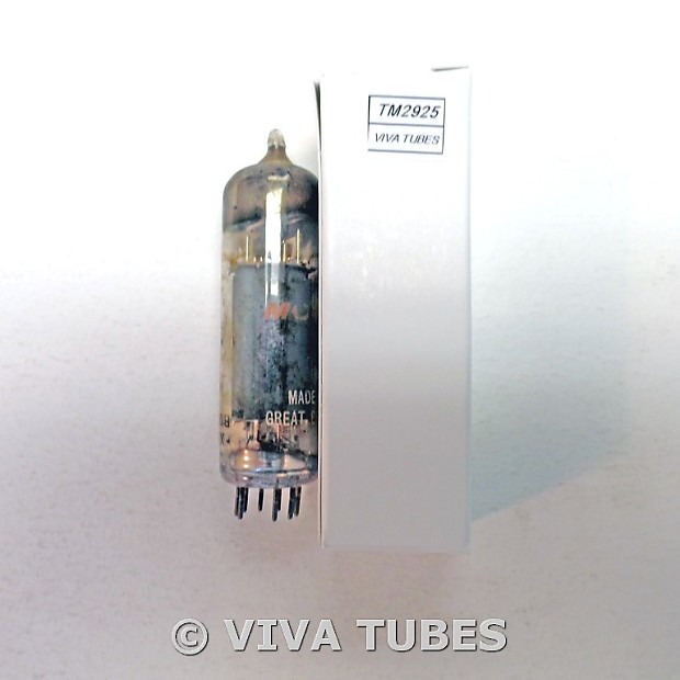 NOS Mullard Gt. Britain 6BQ5/EL84 Gray Plate Top O Get | Reverb UK