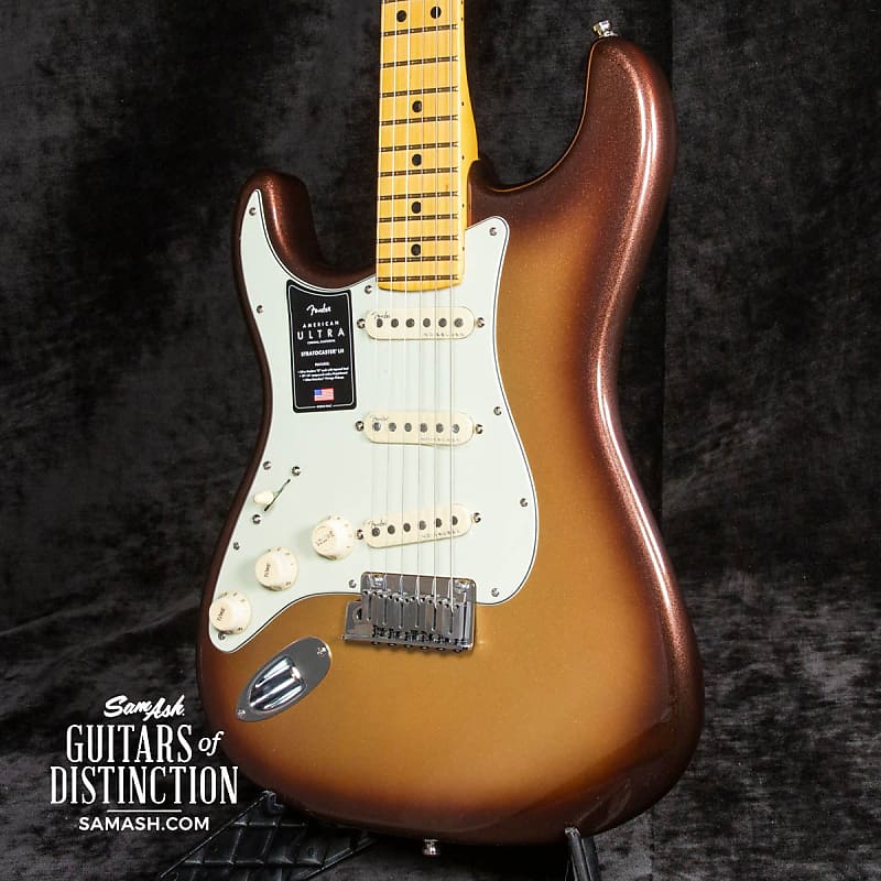 Fender American Ultra Stratocaster Left-Handed Electric | Reverb