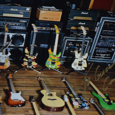 ESP Gibson guitars George Lynch artistic pro photograph | Reverb