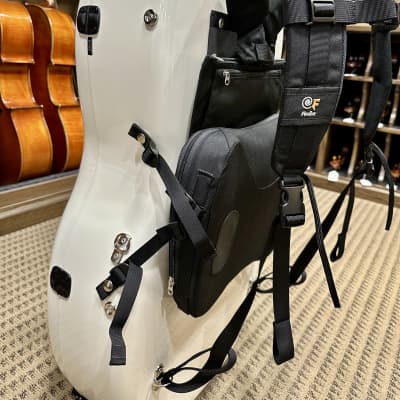 Accord 'Ultralight Series' 4/4 High Gloss White Cello Case w/ | Reverb