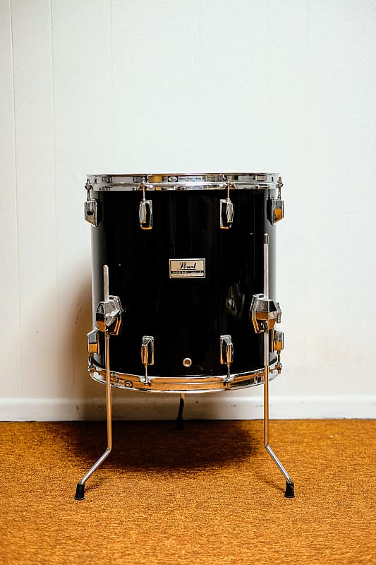 Pearl MLX 1980s 16x16" Floor Tom - Jet Black | Reverb