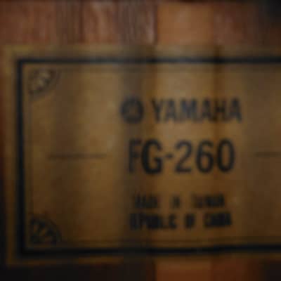 Yamaha FG-260 1974 12-String | Reverb