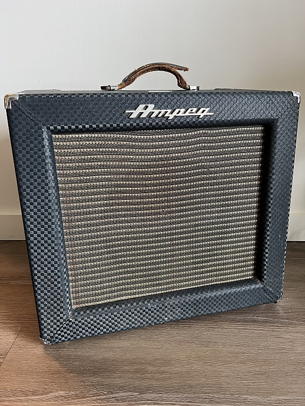 Ampeg Reverberocket R-12-Rt 1965 Black | Reverb