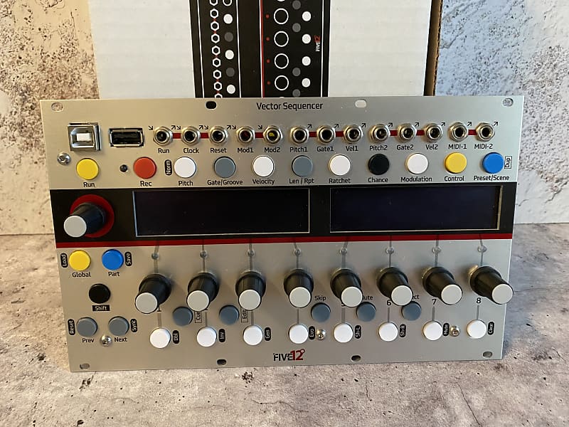 Five12 Vector Sequencer | Reverb