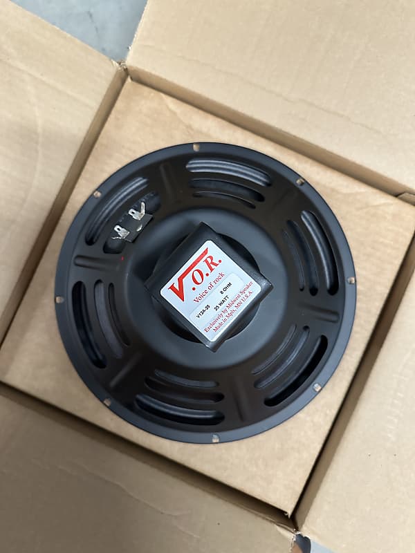 Voice of Rock V.O.R. V12A-25 Alnico Speaker - 12" / 8 Ohms / | Reverb