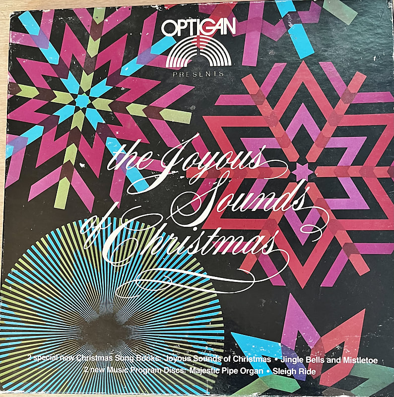 Mattel Optigan Organ Discs Box Set The Joyous Sounds of | Reverb