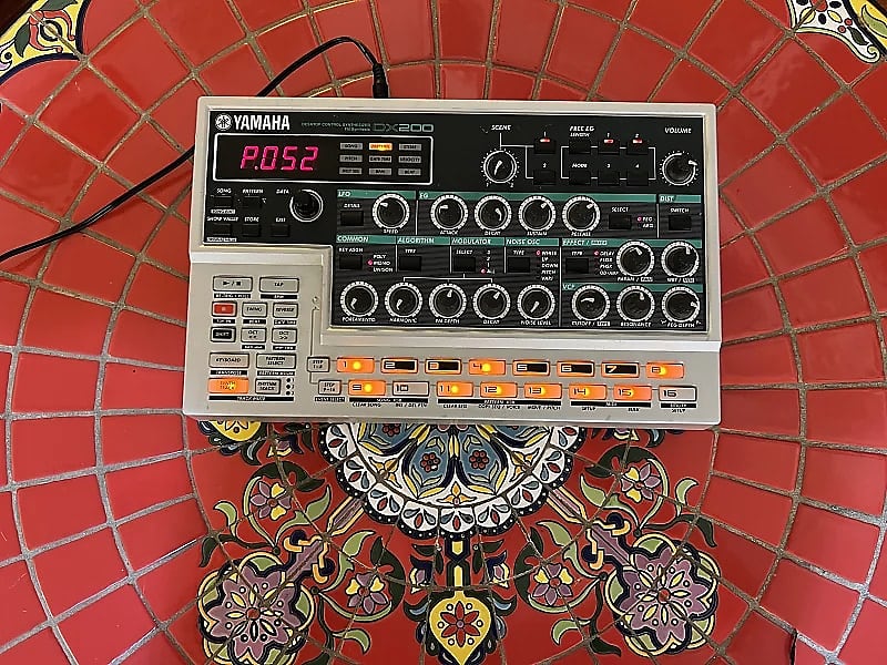 Yamaha DX-200 FM synth with the PLG150 DX loaded | Reverb UK