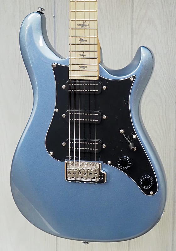 PRS SE NF3 Electric Guitar Ice Blue Metallic Finish - W/Setup | Reverb