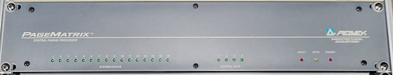 Peavey PageMatrix command center with Xcontrol 4X wall panel | Reverb