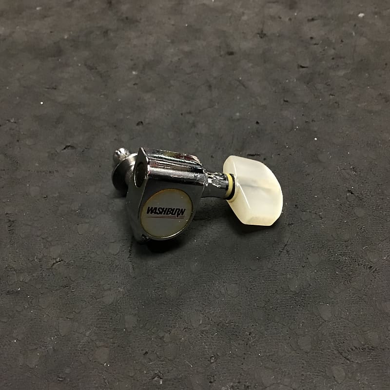 Washburn Tuner with pearloid knob, bass side | Reverb