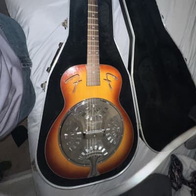 Rogue Classic Spider Resonator Regular Sunburst Roundneck | Reverb