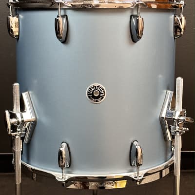 Gretsch 20/12/14" Brooklyn Drum Set - Satin Ice Blue Metallic | Reverb