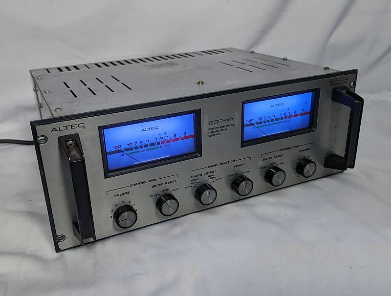 RARE 1977 Altec 9440A Stereo Power Amplifier 800W Solid State | Reverb