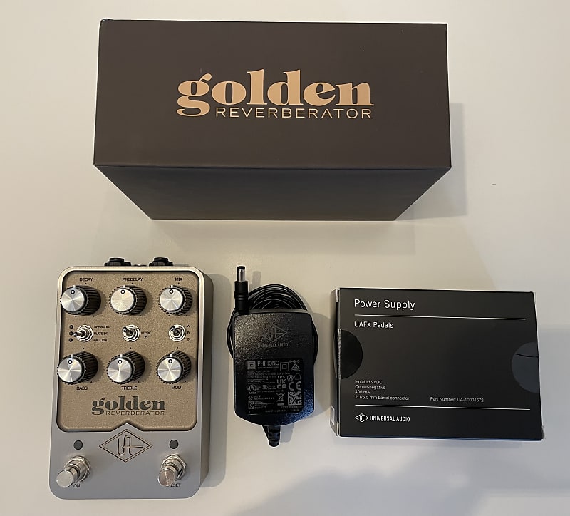 Universal Audio Golden Reverberator 2021 UAFX Power Supply | Reverb