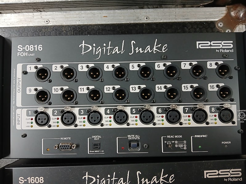 Roland Digital Snake System, 16 sends 8 returns | Reverb