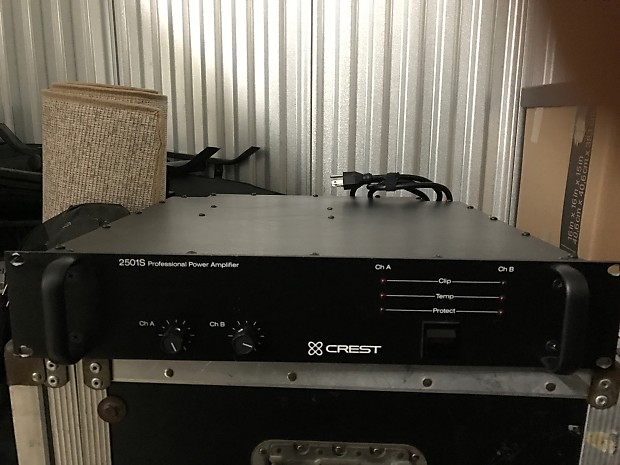 Crest 2501S Black | Reverb