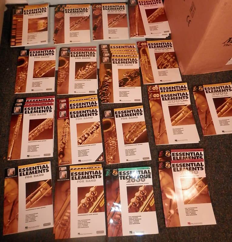 Essential Elements Band Method Books Lot of 39 Books Various | Reverb