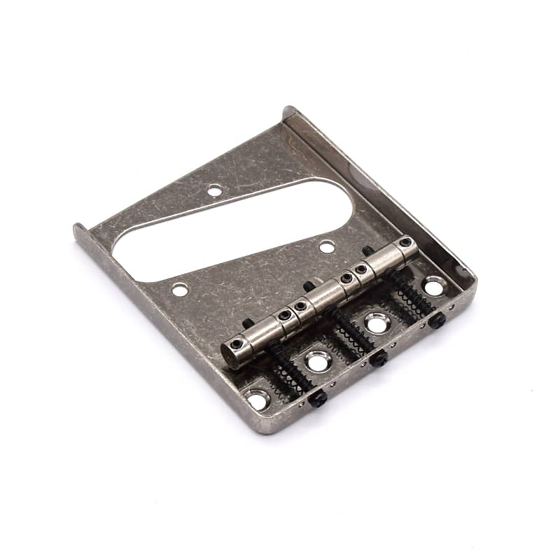 KD By AxLabs Tele®-style 3-Saddle Toploader Ashtray Bridge - | Reverb