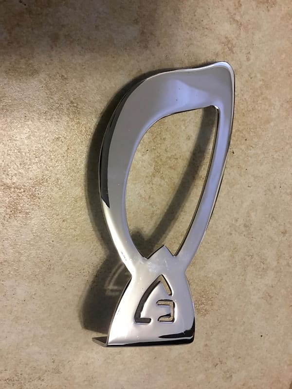 Guild Harp tailpiece 70s Chrome for archtop guitar | Reverb Australia