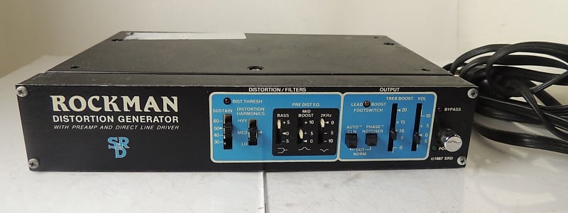 Vintage Rockman Distortion Generator Preamp Effects Processor | Reverb