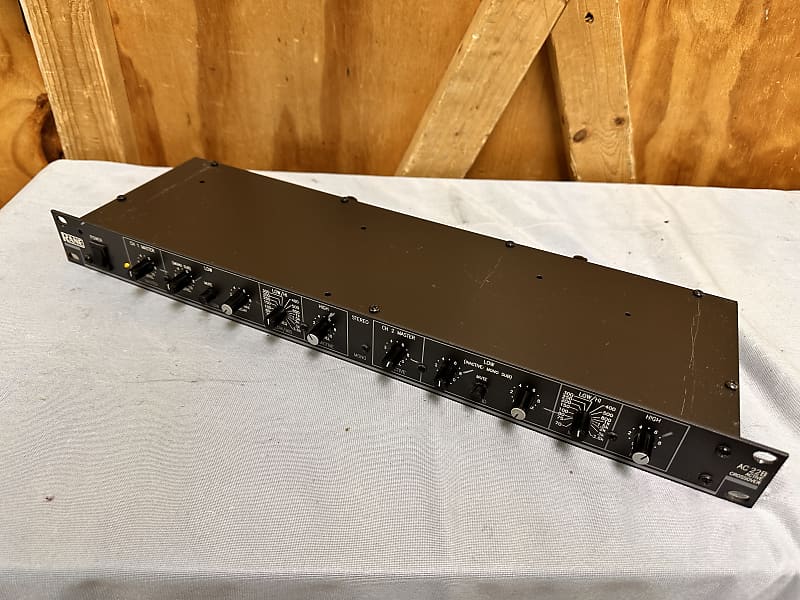 Rane AC 22B 2 Way Stereo 3 Way Mono Active Crossover - Tested | Reverb