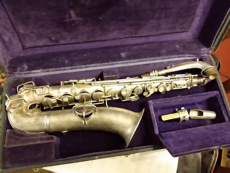 C.G. Conn New Wonder Series 1 1924 Silver Plated C Melody | Reverb