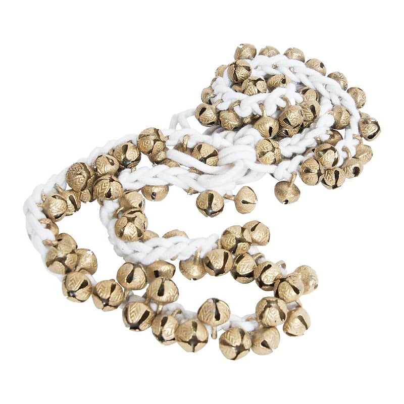 Mid-East String of 50 Round Ankle Bells - Pair | Reverb