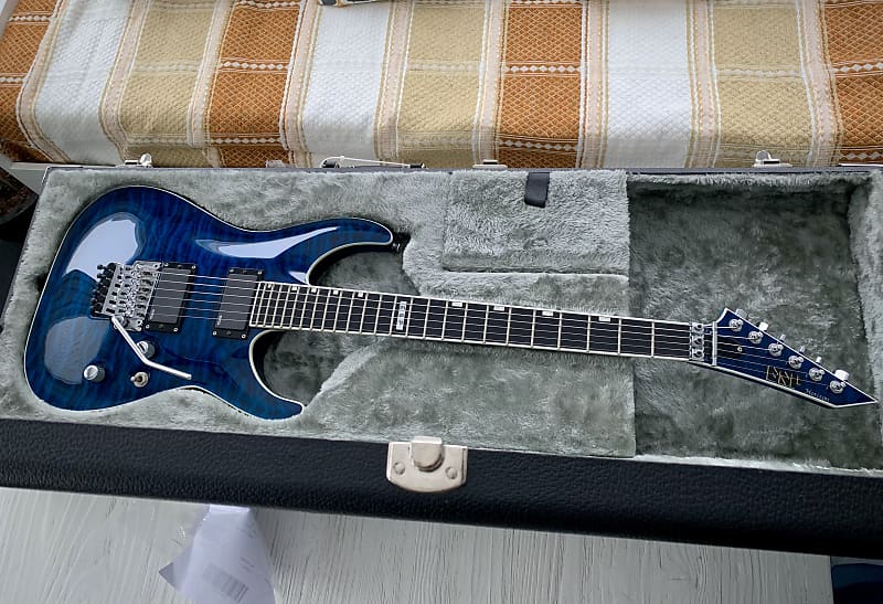 Esp Horizon FR-II 2010 See Thru Blue | Reverb