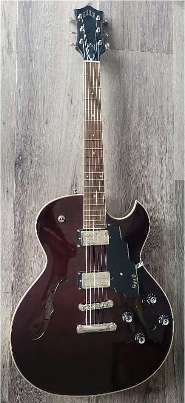 Guild Starfire SF1SC w/ New Guardian Hard Shell Case 2021 | Reverb