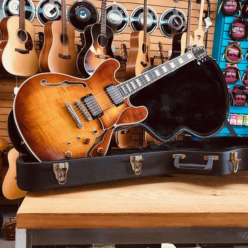 Heritage Ed Roman Blues Deluxe Plus Semi-Hollow Electric | Reverb