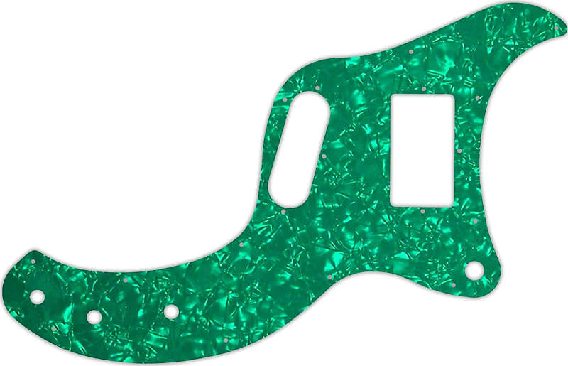 WD Custom Pickguard For Left Hand Gibson Marauder #28GR Green | Reverb