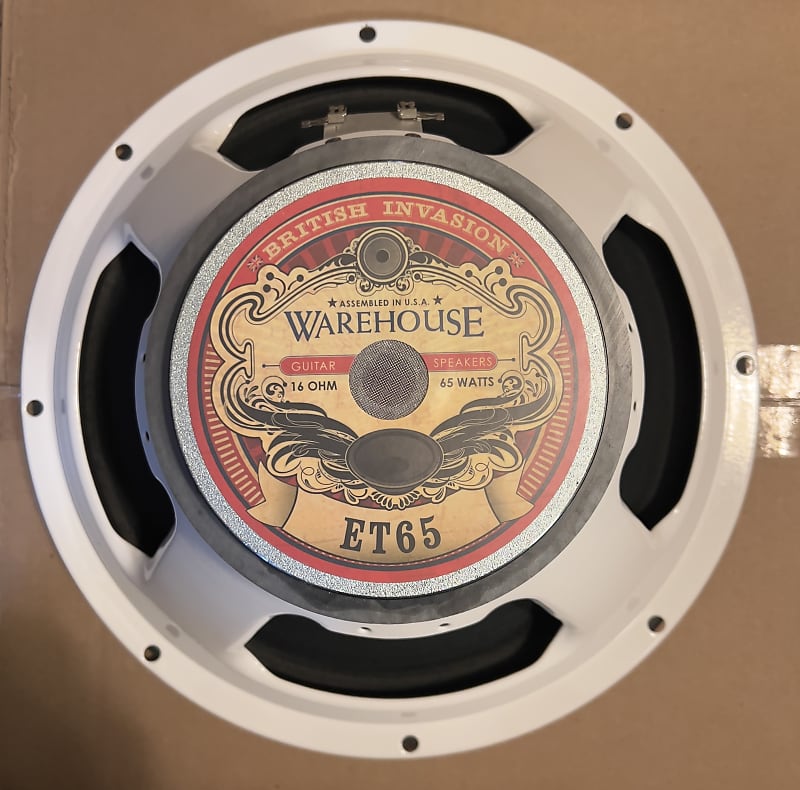 Warehouse Guitar Speakers ET65 12” 65 watts 16 ohms 2024 - | Reverb