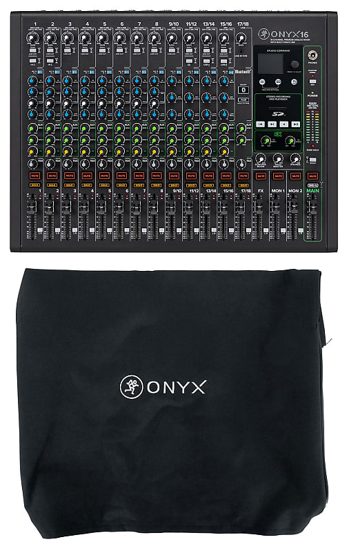Mackie ONYX16 16-Channel Analog Mixer w/USB/3-Band | Reverb