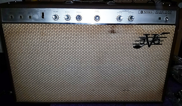 Rare Vintage JVC Nivico c. 1960s Tube Combo Guitar Amplifier | Reverb