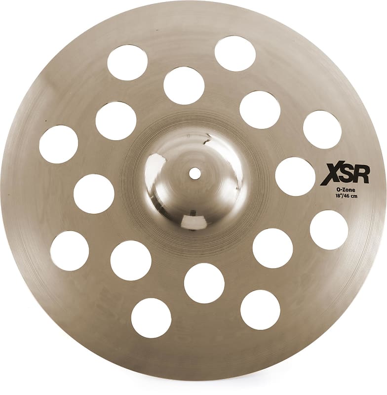 Sabian 18 inch XSR O-Zone Crash Cymbal (2-pack) Bundle | Reverb