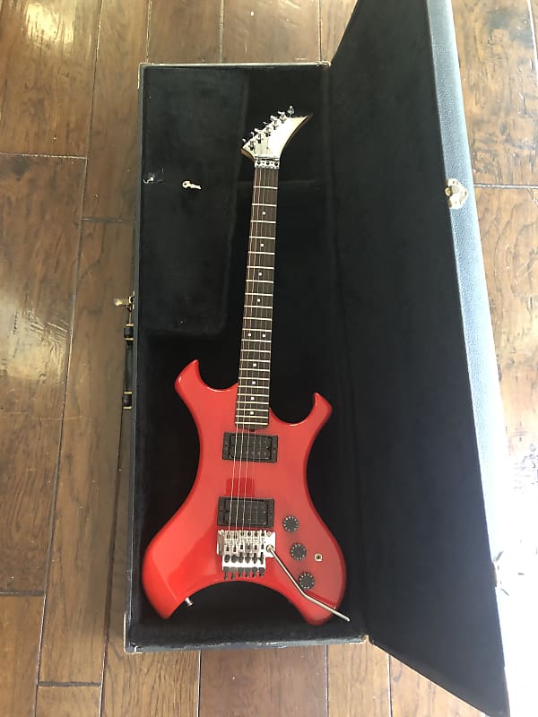 Kramer Floyd Rose Signature Model 1985 Trans Red | Reverb