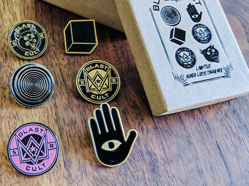 Blast Cult Pins - Set of 6 | Reverb