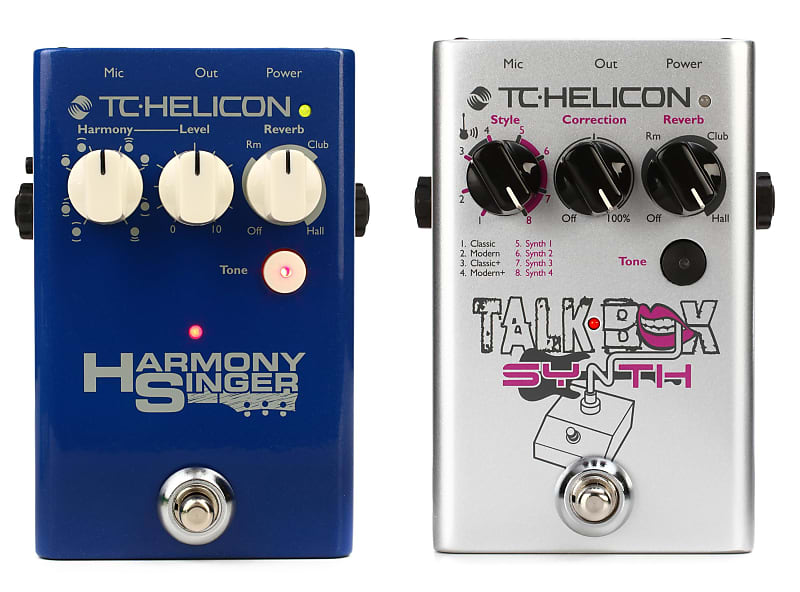 TC-Helicon Harmony Singer 2 Vocal Harmony and Reverb Pedal | Reverb