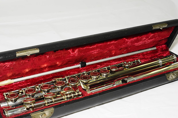 Muramatsu M-40 Silver Head Tube Flute RefNo 641 | Reverb