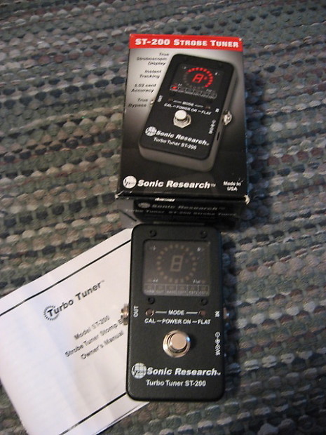Sonic Research ST-200 Strobe Tuner | Reverb