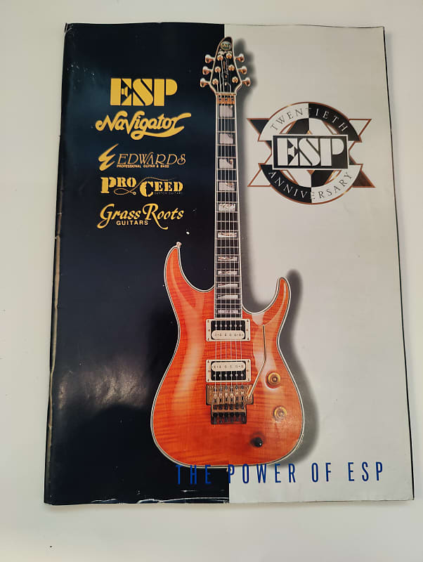 ESP Catalog 1995 (Japanese) | Reverb