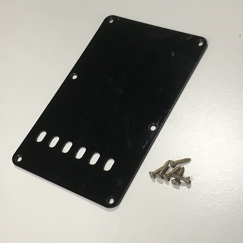 Lefty 1 Ply Black Vintage Spec Strat Body Tremolo Cavity | Reverb UK