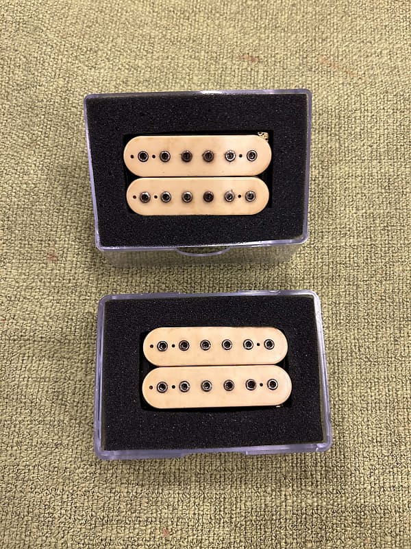 Pair of DiMarzio vintage super distortion pickups 1980 | Reverb