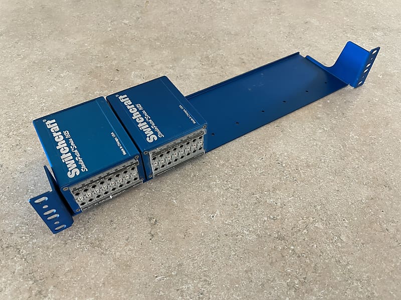 2x Switchcraft 1625 units racked w/ cables | Reverb